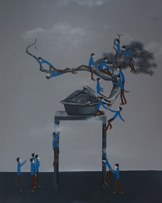 Art Exhibition Abstract Paint By Numbers - Numeral Paint Kit