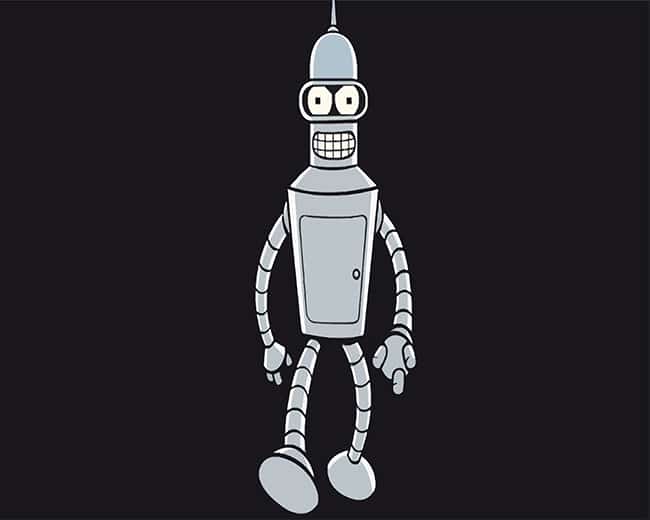 Bender Robot Paint By Numbers - Numeral Paint Kit