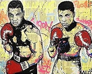 Boxer Muhammad Ali Paint By Numbers - Numeral Paint Kit