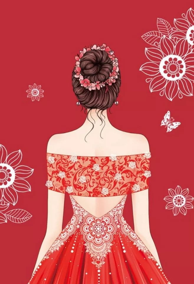 Female Beauty People Paint By Numbers - Numeral Paint Kit