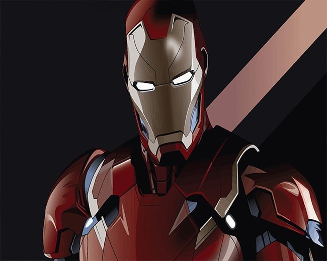 Iron Man - NEW Paint By Numbers - Numeral Paint