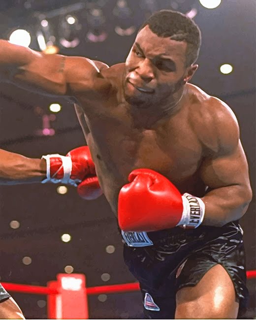 Mike Tyson NEW Paint By Numbers - Numeral Paint Kit