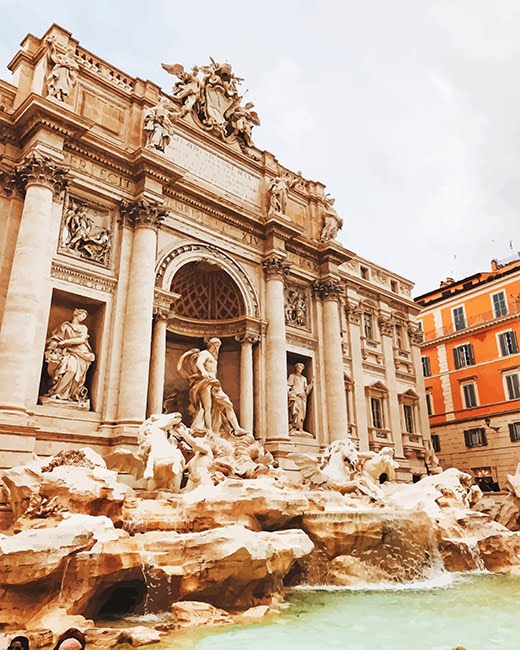 Trevi Fountain Rome NEW Paint By Numbers - Numeral Paint Kit