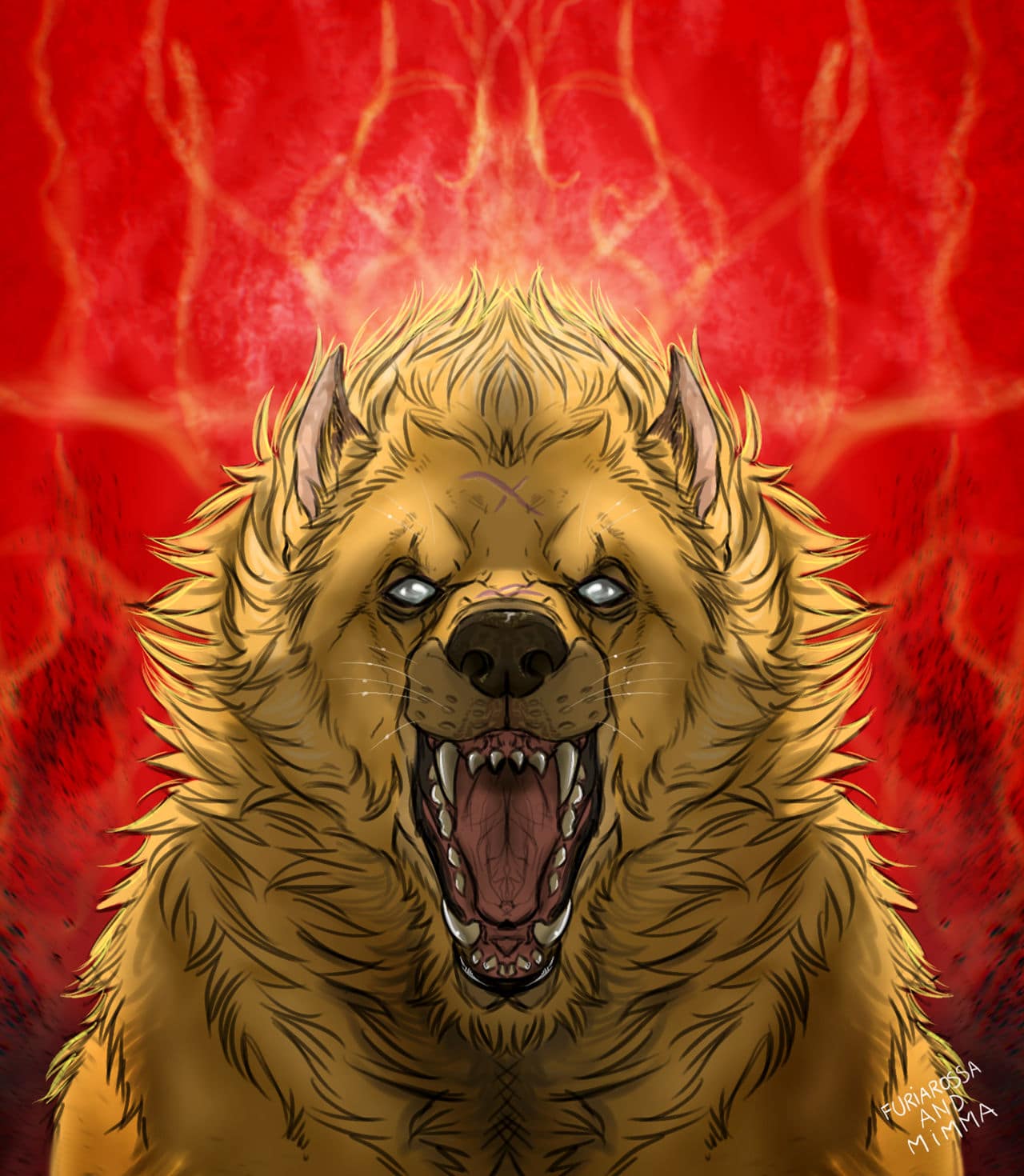 Werewolf Animals Paint By Numbers - Numeral Paint Kit