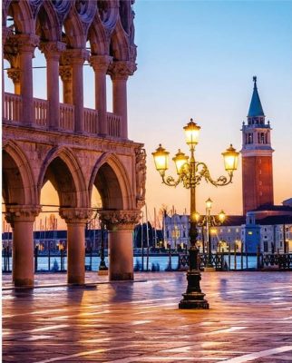 Piazzetta Venice Paint By Numbers - Numeral Paint Kit