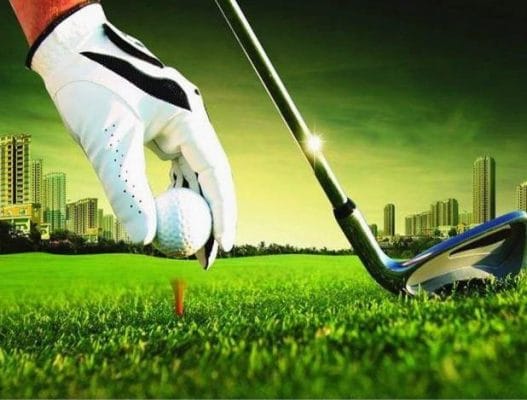 Golf Equipment Paint By Numbers - Numeral Paint Kit