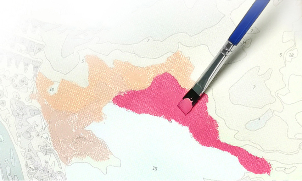 Personalized Paint By Numbers - Numeral Paint Kit