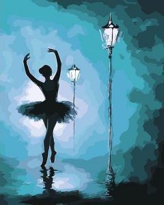 Ballet Dancer Paint By Numbers - Numeral Paint Kit