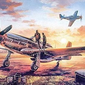World War II Airplane Aircraft Paint By Numbers - Numeral Paint Kit