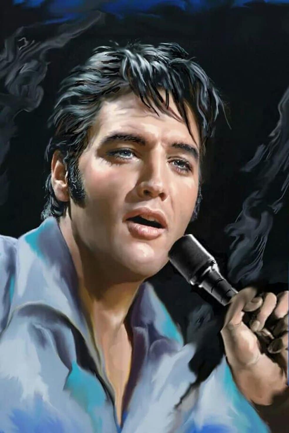 Elvis Presley Portrait Drawing