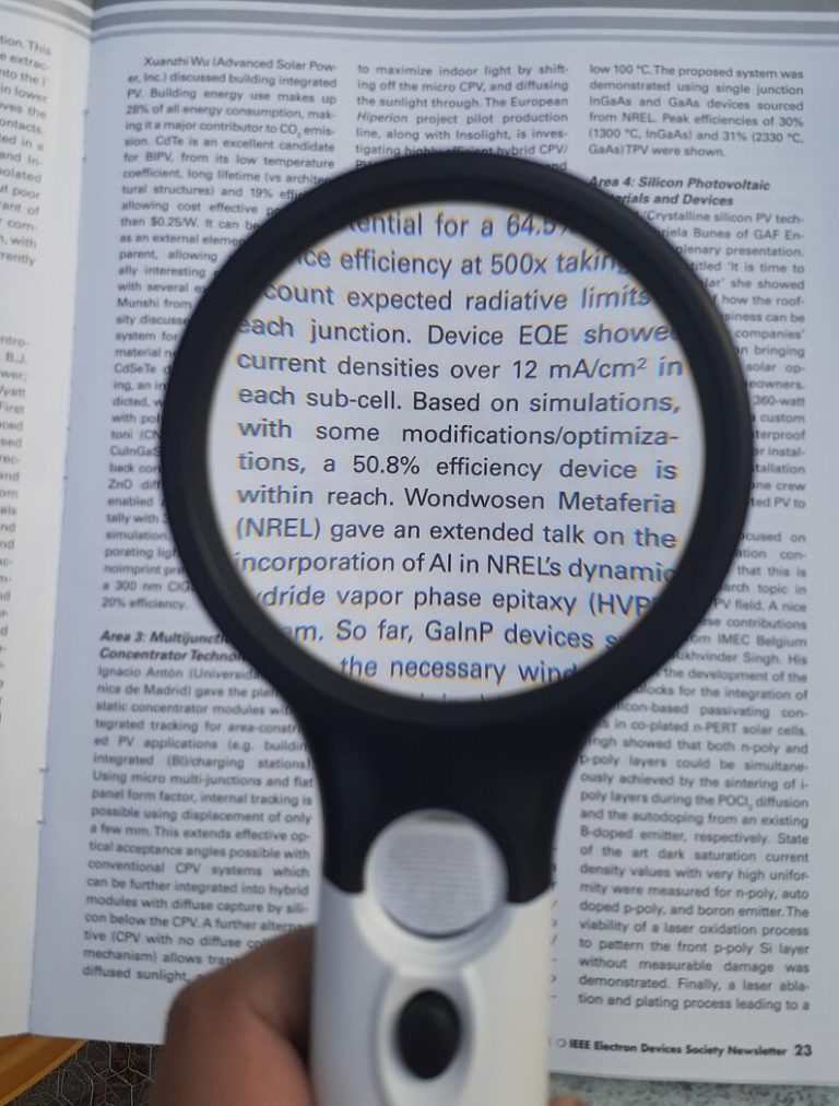 Hand Held Magnifier - Numeral Paint Kit