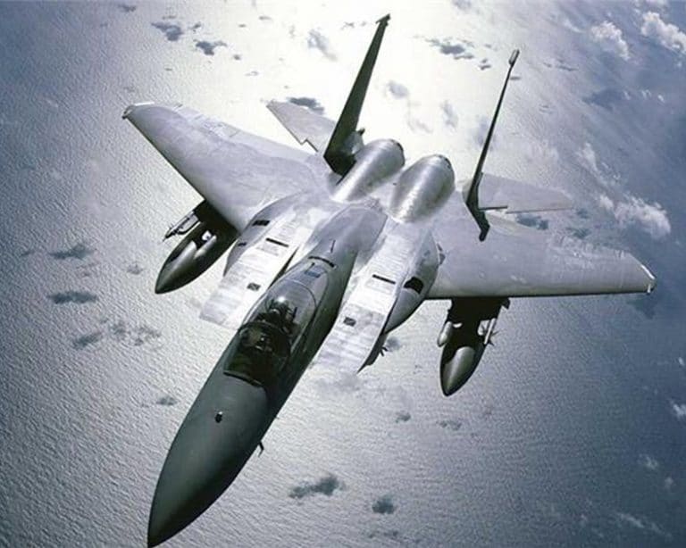 Fighter Plane Paint By Numbers - Numeral Paint Kit