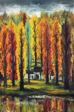 Fall Forest Paint By Numbers - Numeral Paint Kit