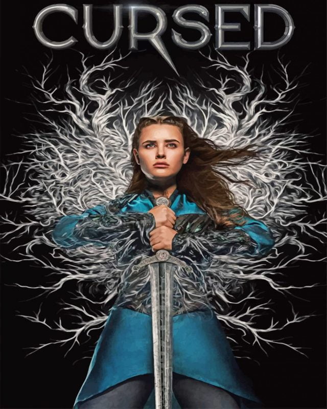 Katherine Langford Cursed Paint By Numbers - Numeral Paint Kit