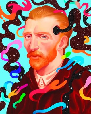 Illustration Van Gogh Paint By Numbers - Numeral Paint Kit