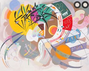Wassily Kandinsky Dominant Curve Paint By Numbers - Numeral Paint Kit