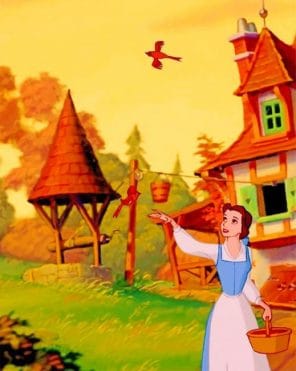 Disney Beauty Princess Paint By Numbers - Numeral Paint Kit