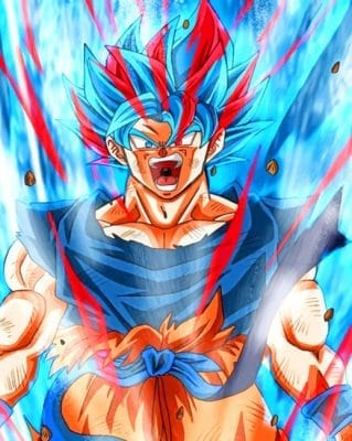 Goku Dragon Ball Paint By Numbers - Numeral Paint Kit