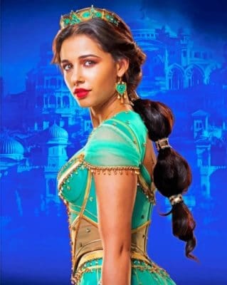 Princess Jasmine Paint By Numbers - Numeral Paint Kit