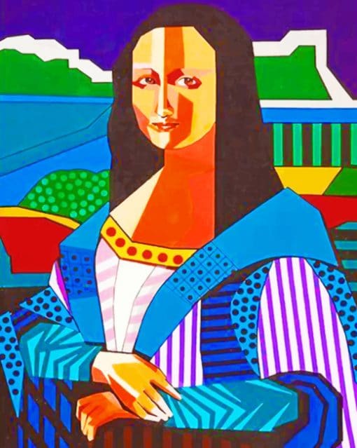 Mona Lisa Art Paint By Numbers - Numeral Paint Kit