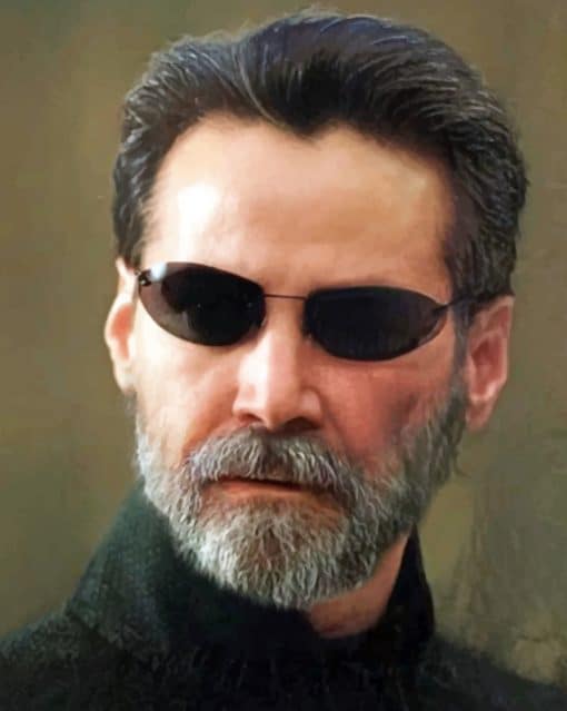 Neo Matrix Paint By Numbers - Numeral Paint Kit