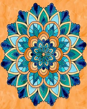 Mandala Art Paint By Numbers - Numeral Paint Kit