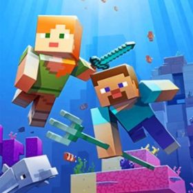 Minecraft Game - Paint By Number - Numeral Paint