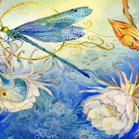 Dragonfly Paint By Numbers - Numeral Paint Kit