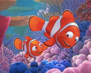 Nemo Animation Paint By Numbers - Numeral Paint Kit