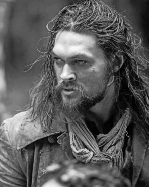 Declan Harp Jason Momoa Paint By Numbers - Numeral Paint Kit