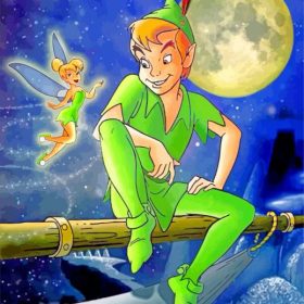 Disney Peter Pan - Paint By Number - Numeral Paint
