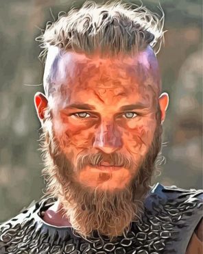 Ragnar Viking Paint By Numbers - Numeral Paint Kit