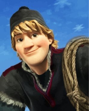 Kristoff Frozen Paint By Numbers - Numeral Paint Kit