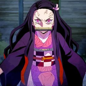 Demon Slayer Nezuko Kamado Paint By Numbers Numeral Paint Kit