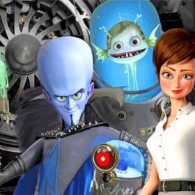 Megamind And Roxanne Ritchi - Paint By Number - Numeral Paint