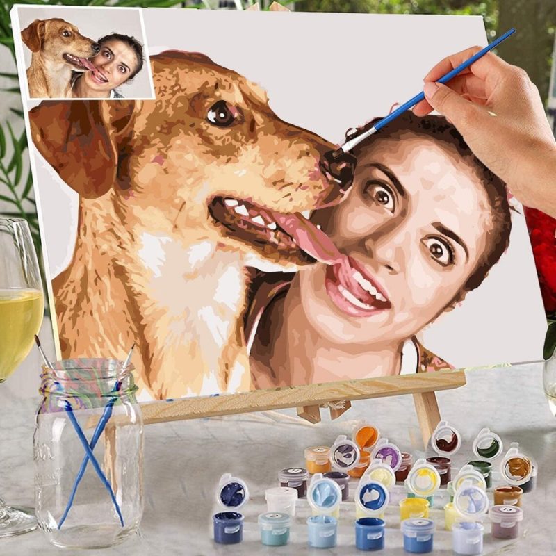 Paint By Numbers Customized - Numeral Paint Kit