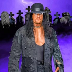 The Undertaker - Paint By Numbers - Numeral Paint