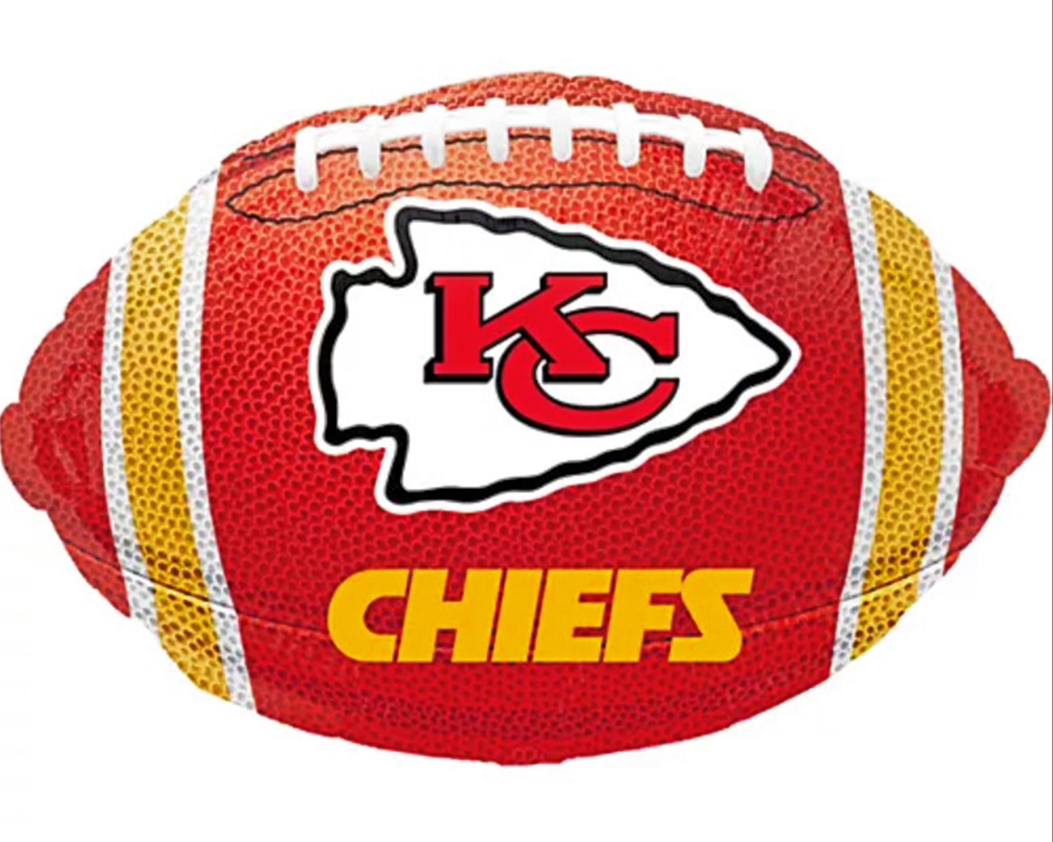Chiefs Football Ball - Paint By Numbers - Numeral Paint