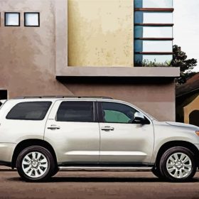 Sequoia Toyota - Paint By Numbers - Numeral Paint