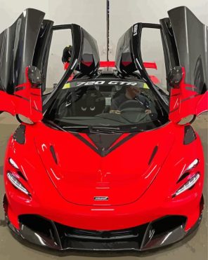 DDE 720 GTR Paint By Numbers - Numeral Paint Kit