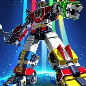 Voltron Characters Paint By Numbers - Numeral Paint Kit