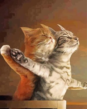 Titanic Cats Paint By Numbers - Numeral Paint Kit