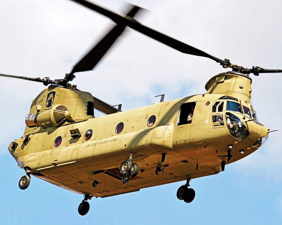 Chinook Helicopter Paint By Numbers - Numeral Paint Kit