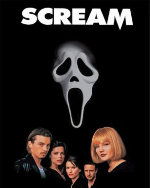 Scream 1996 Paint By Numbers - Numeral Paint Kit