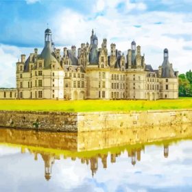 Chateau de Chambord - Paint By Numbers - Numeral Paint