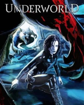 Underworld Illustration Paint By Numbers - Numeral Paint Kit