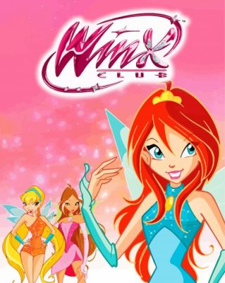 Winx Club Poster Paint By Numbers Numeral Paint Kit Winx Club Poster Paint By Numbers Numeral Paint Kit