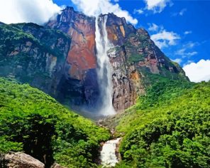 Salto Ange Venezuela Paint By Numbers - Numeral Paint Kit