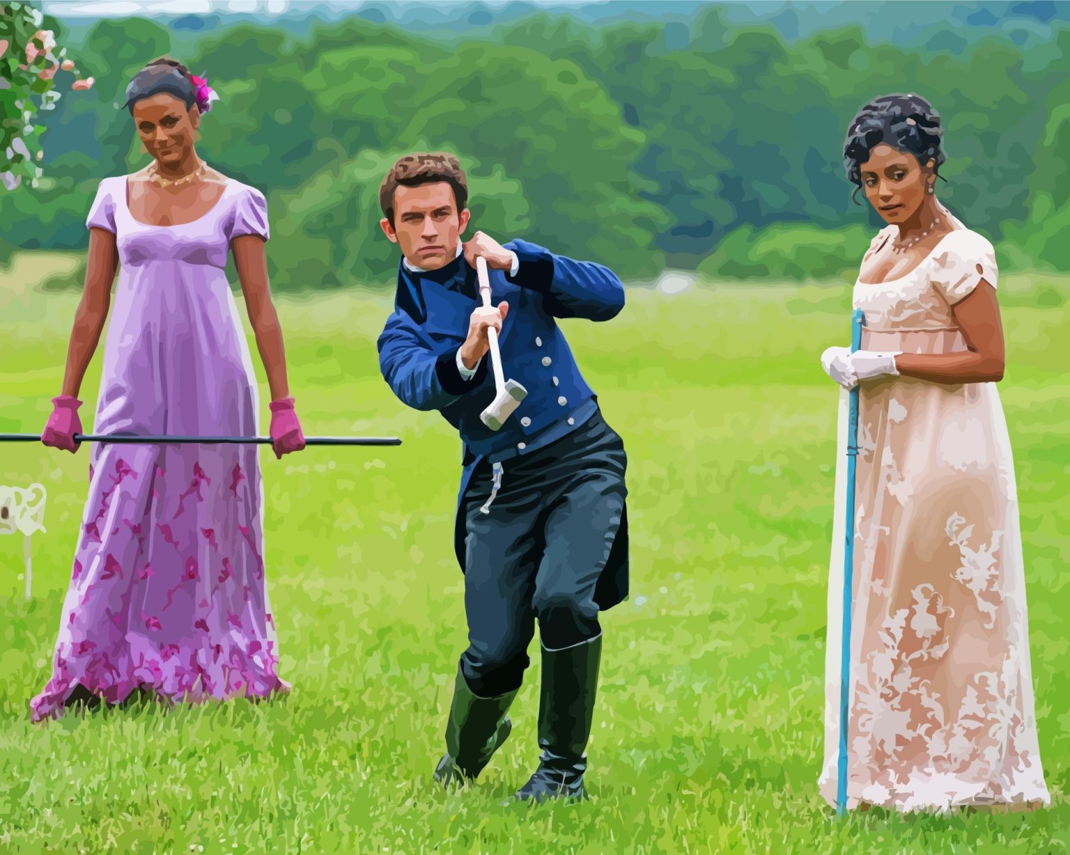 Bridgerton Paint By Numbers - Numeral Paint Kit