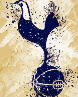 Tottenham Badge Logo Paint By Numbers - Numeral Paint Kit